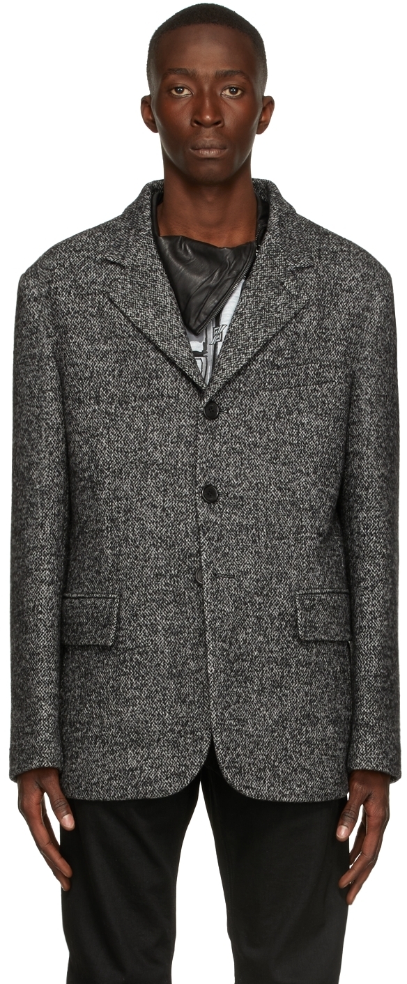 We11done Wool Three-Button Blazer We11done