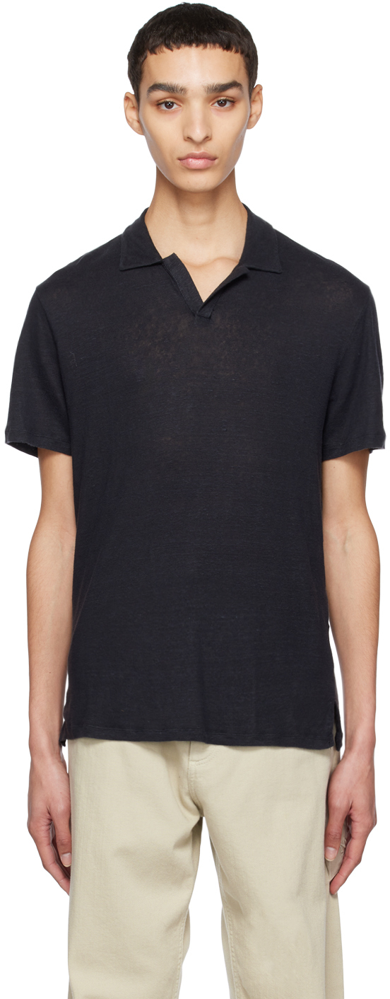 Officine Générale Black Simon Polo Officine Generale