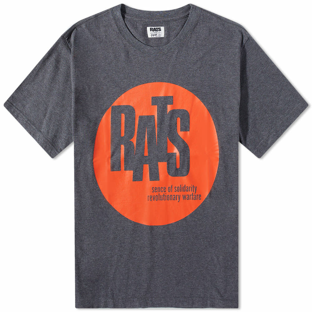 Rats Men's Colored Ball T-Shirt in Grey Rats