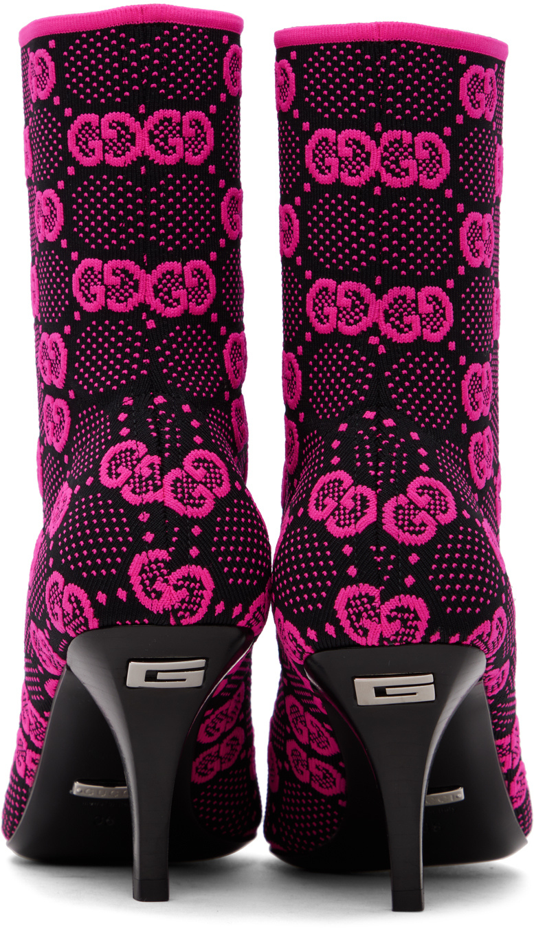 Gucci Pink Demi Boots Gucci
