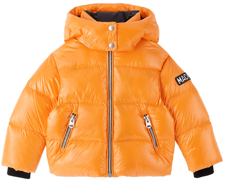 Mackage Kids Orange Jesse Down Jacket Mackage
