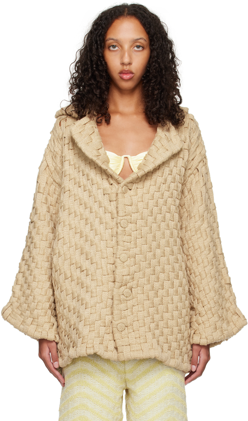 Isa Boulder SSENSE Exclusive Beige Jacket Isa Boulder