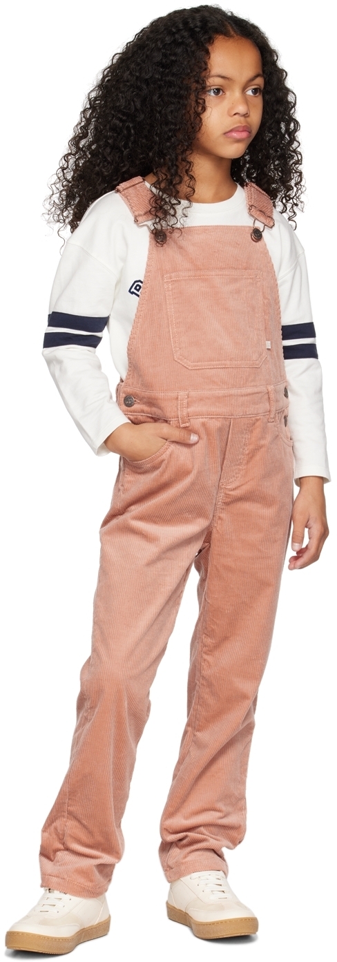 Bonpoint Kids Pink Country Overalls Bonpoint