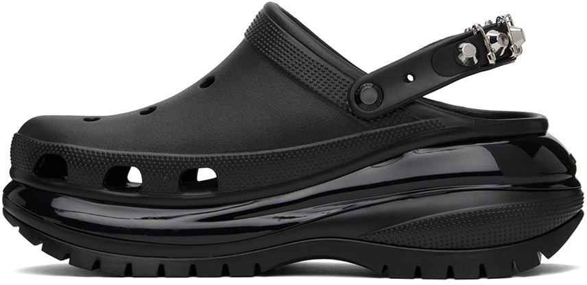 Crocs Black Mega Crush Rebel Clogs Crocs