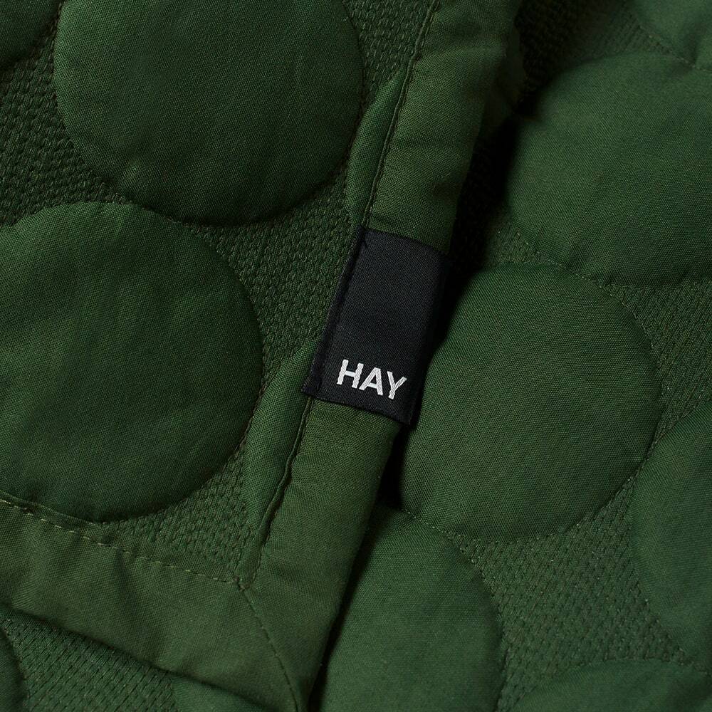 HAY Mega Dot Throw in Dark Green HAY