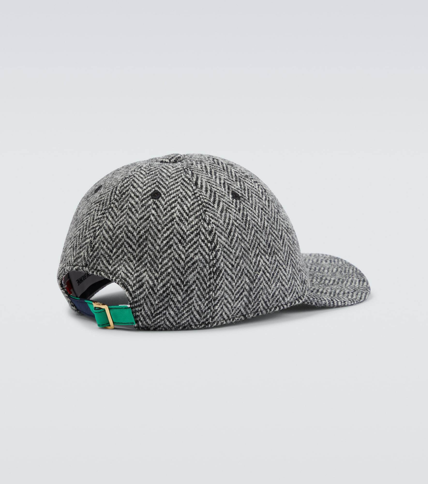Thom Browne - Herringbone wool baseball cap Thom Browne