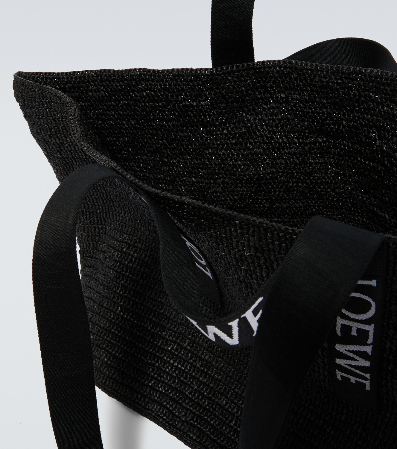 Loewe - Fold Shopper raffia tote bag Loewe