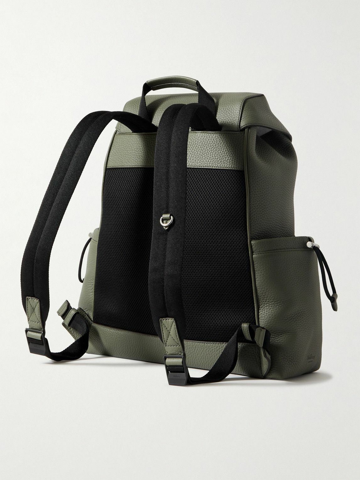 Mulberry - Utility Postman's Buckle Full-Grain Leather Backpack Mulberry