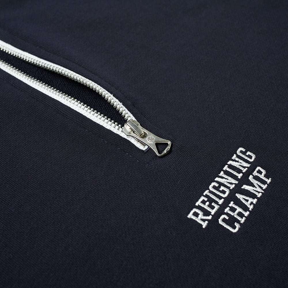 Reigning Champ Logo Half Zip Sweat Reigning Champ