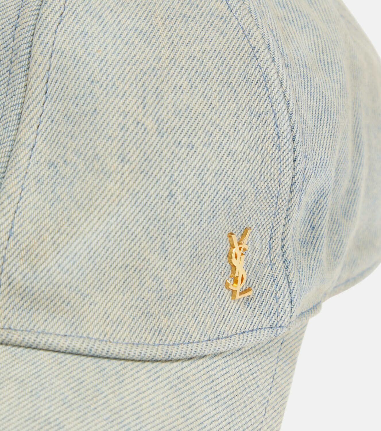 Saint Laurent - Denim baseball cap Saint Laurent