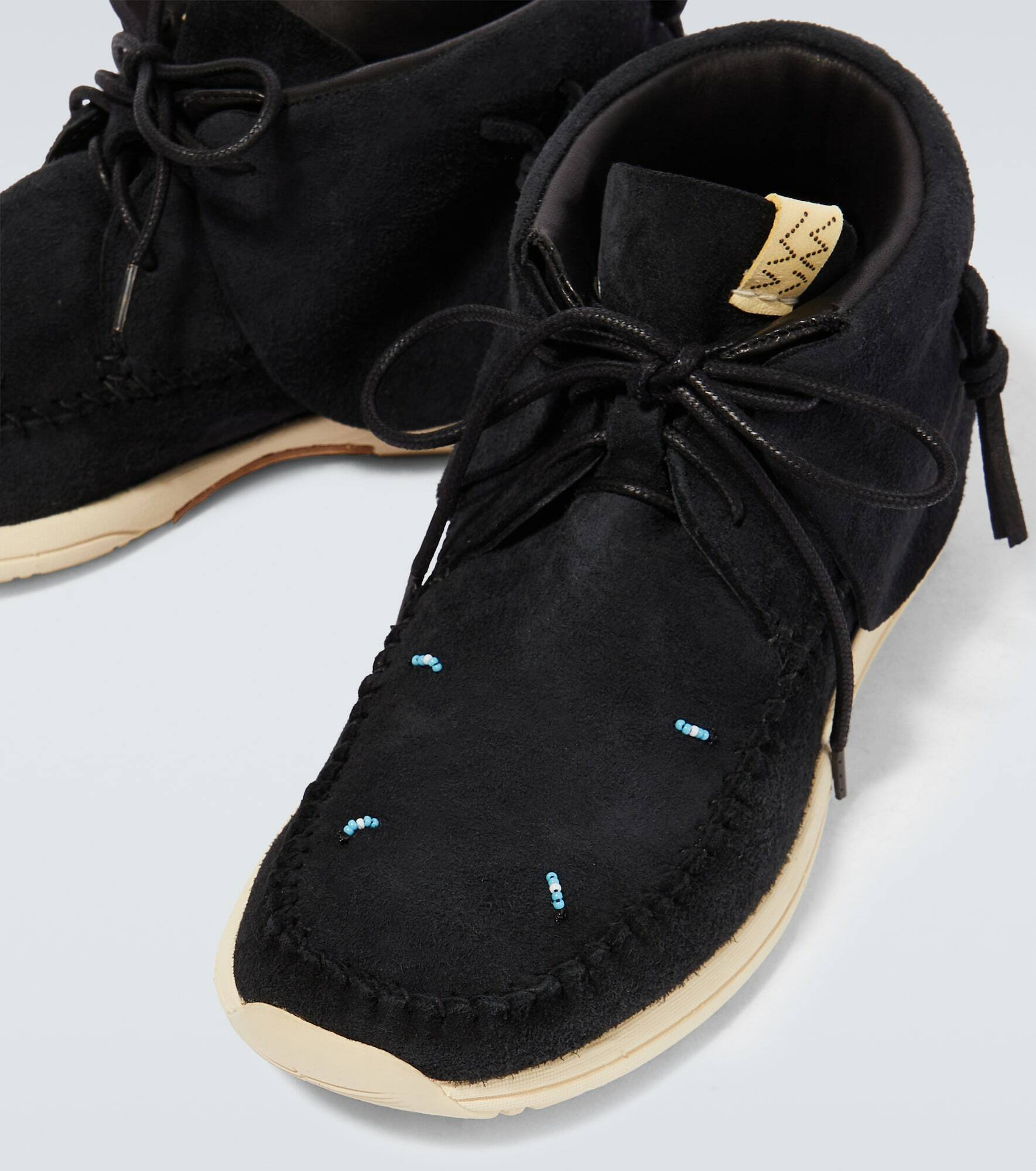 Visvim - FBT fringed suede moccasins Visvim