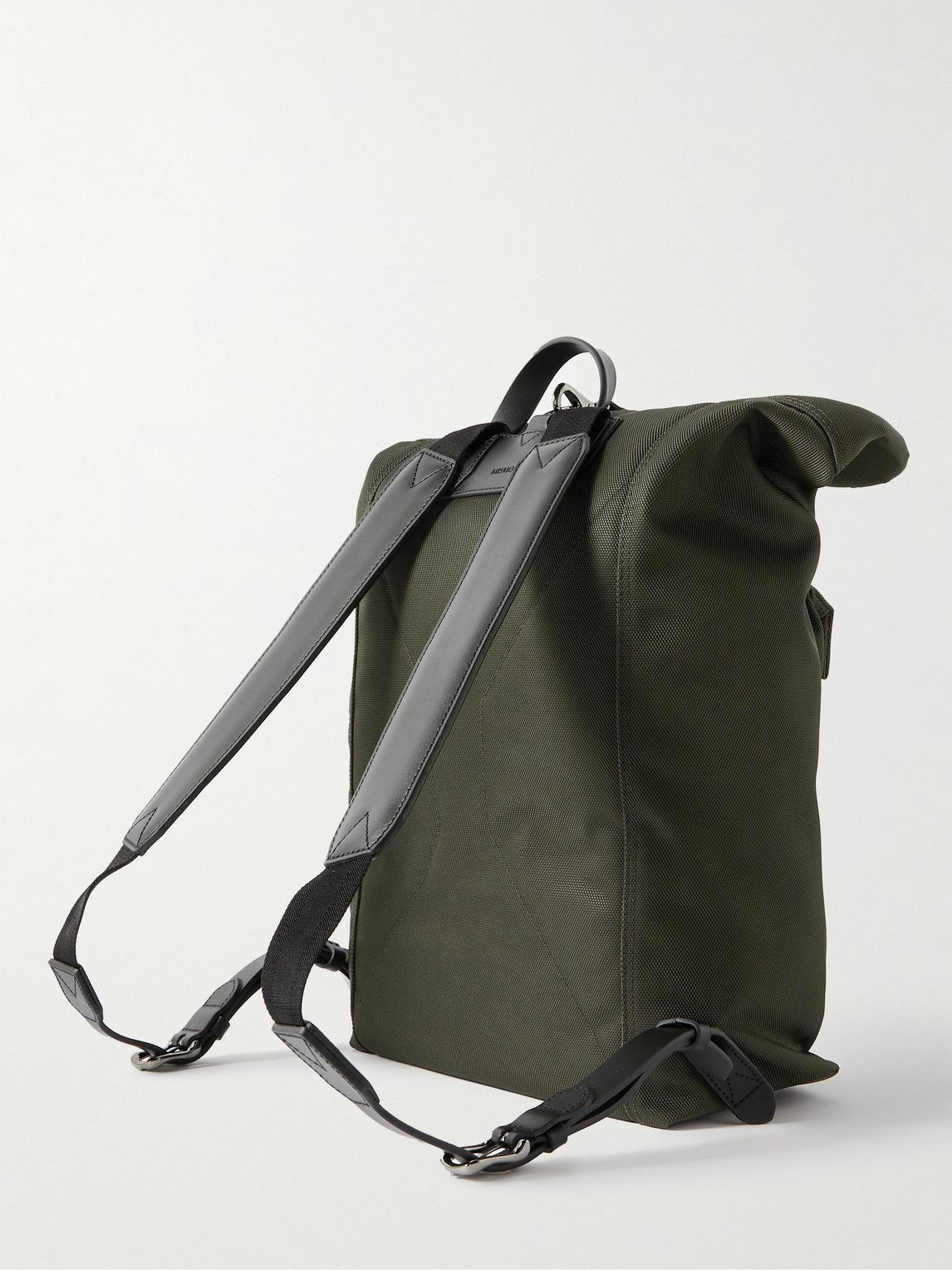 Mismo - M/S Escape Leather-Trimmed Ballistic Nylon Backpack Mismo