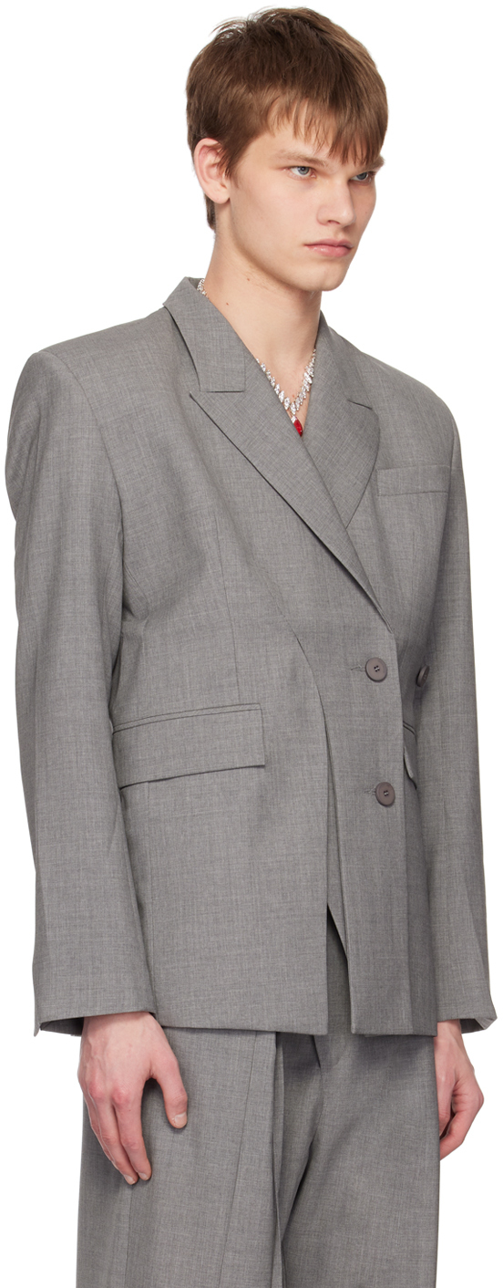 Ottolinger Gray Split Blazer Ottolinger