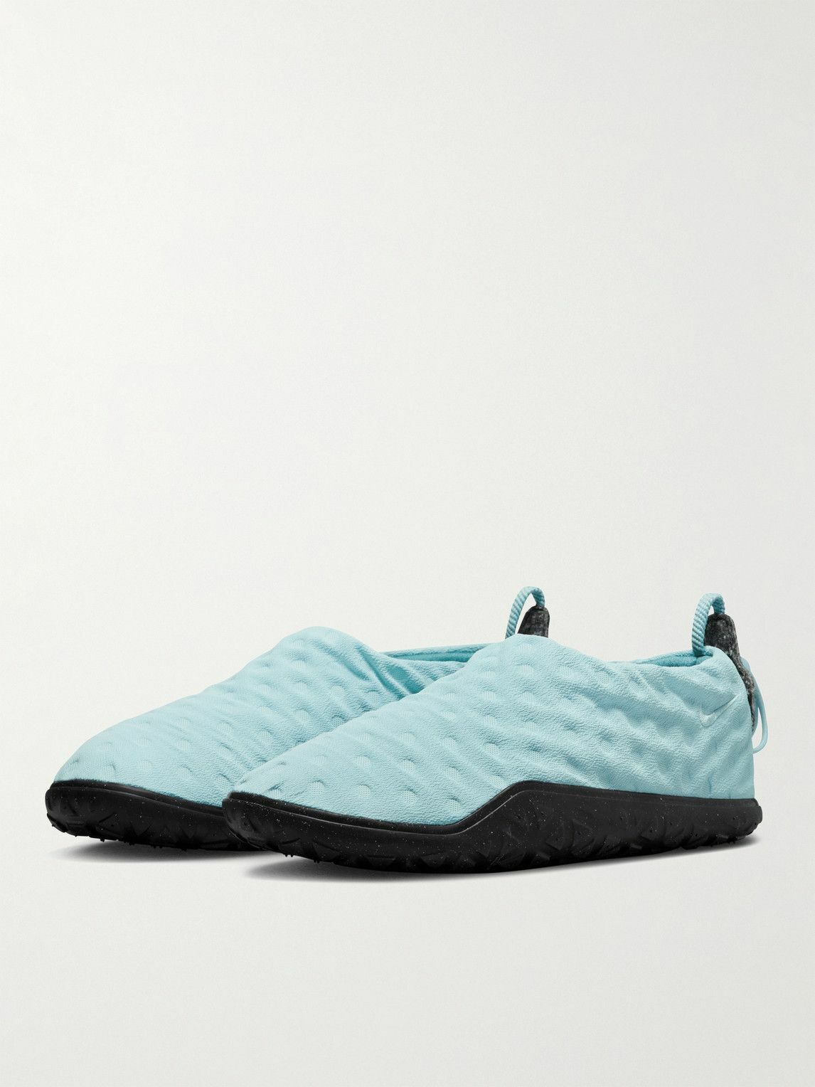 Nike - ACG Moc Wool-Trimmed Neoprene Slip-On Sneakers - Blue Nike