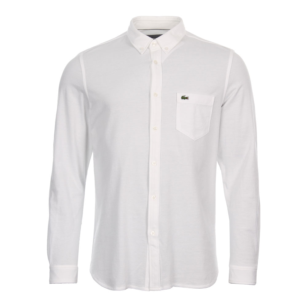 Shirt - White Lacoste