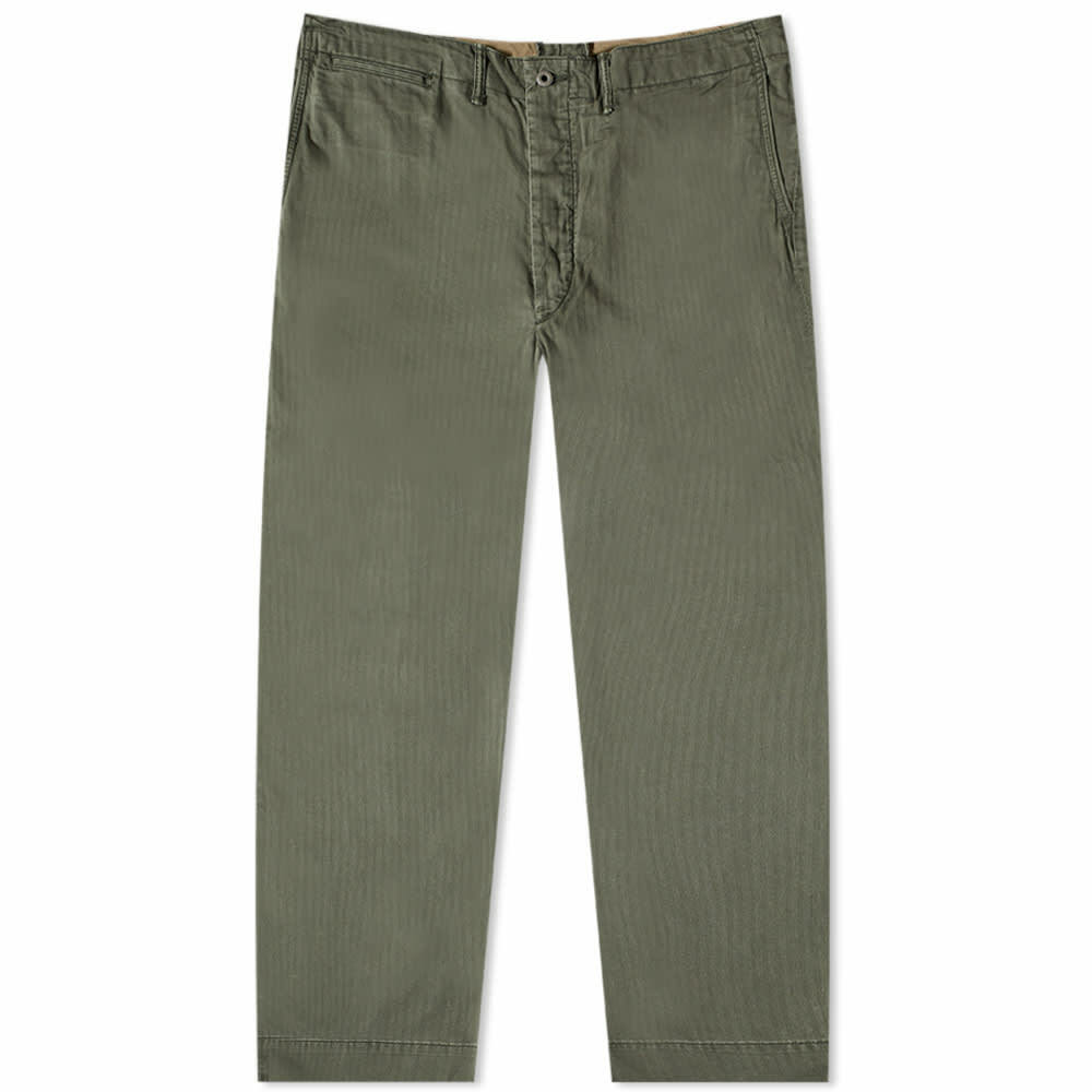 RRL Men's Field Chino in Dark Olive RRL