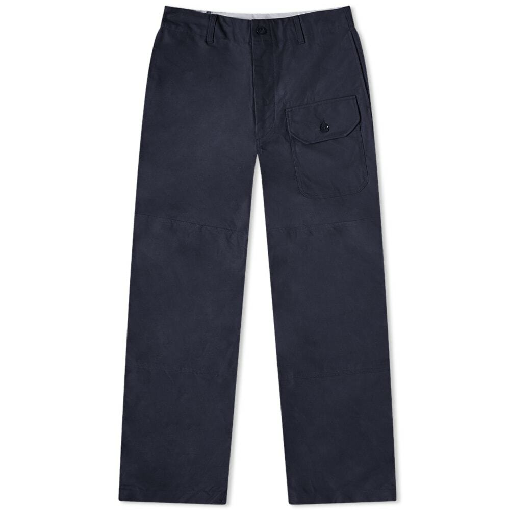 Engineered Garments Men's Deck Pant in Navy Engineered Garments