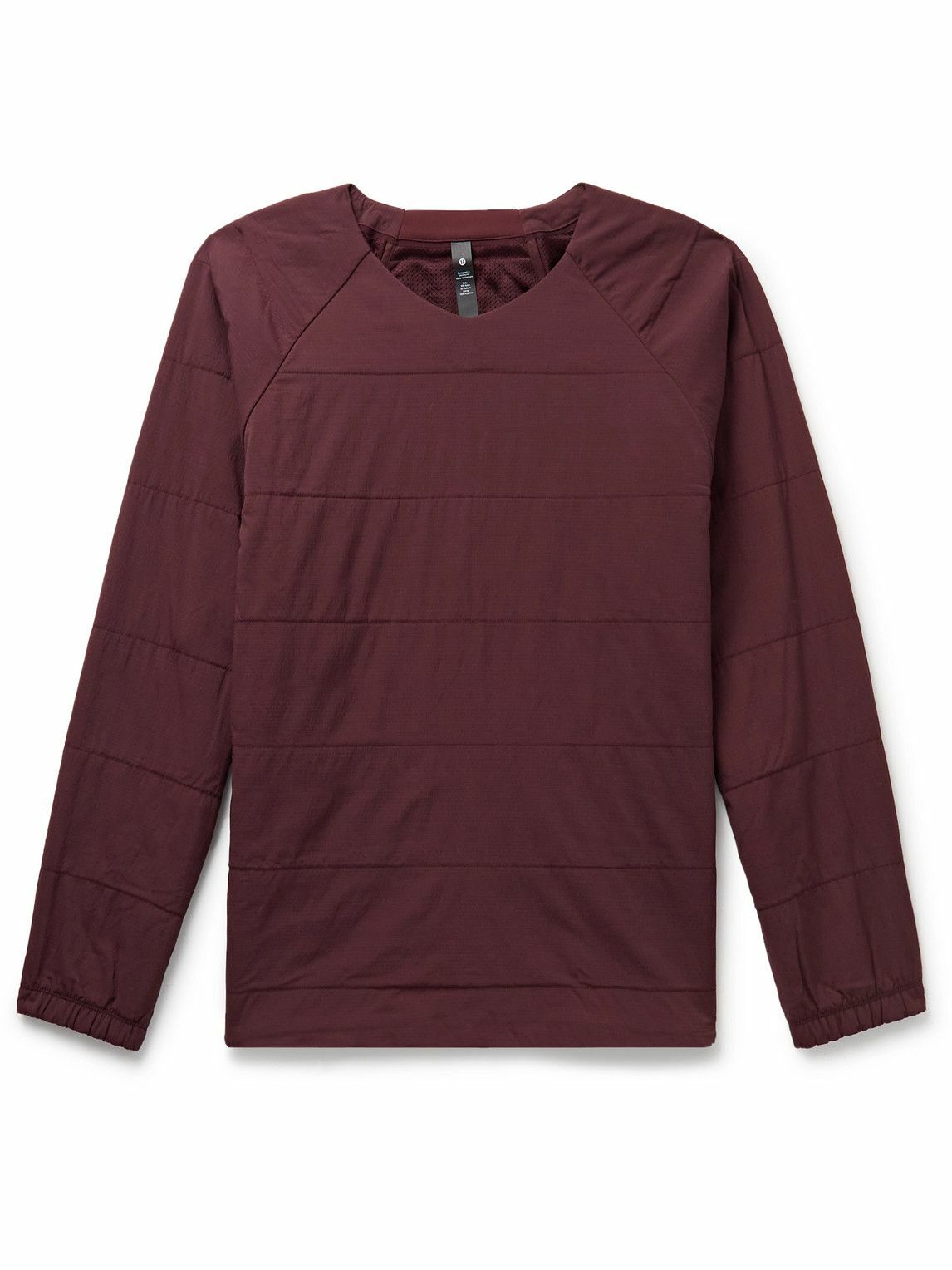 Lululemon - Padded Stretch-Nylon Ripstop and Jersey Jacket - Burgundy ...