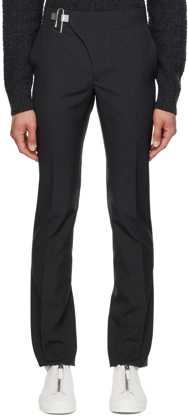Givenchy Gray U-Lock Trousers Givenchy