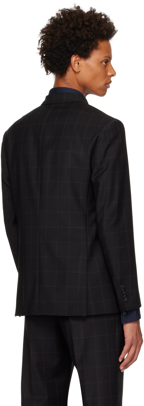 Hugo Black Check Blazer Hugo Boss