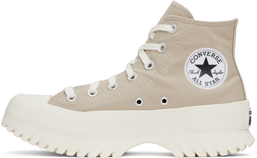 Converse Beige Chuck Taylor All Star Lugged 2.0 Seasonal Color Sneakers ...