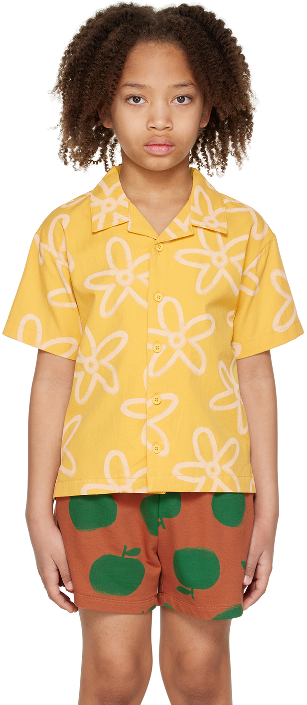 Jellymallow Kids Yellow Flower Shirt Jellymallow