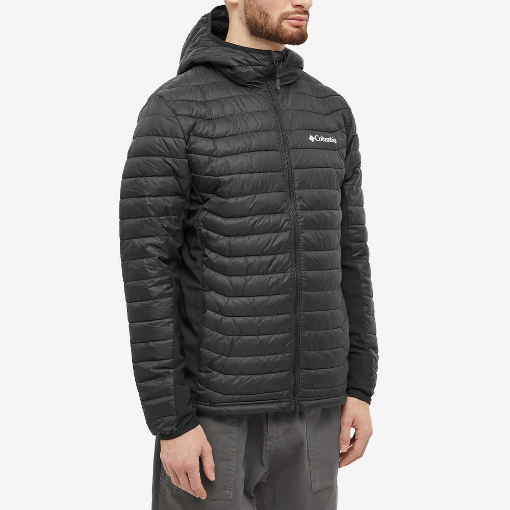Columbia Men's Powder Pass™ Hooded Jacket in Black Columbia