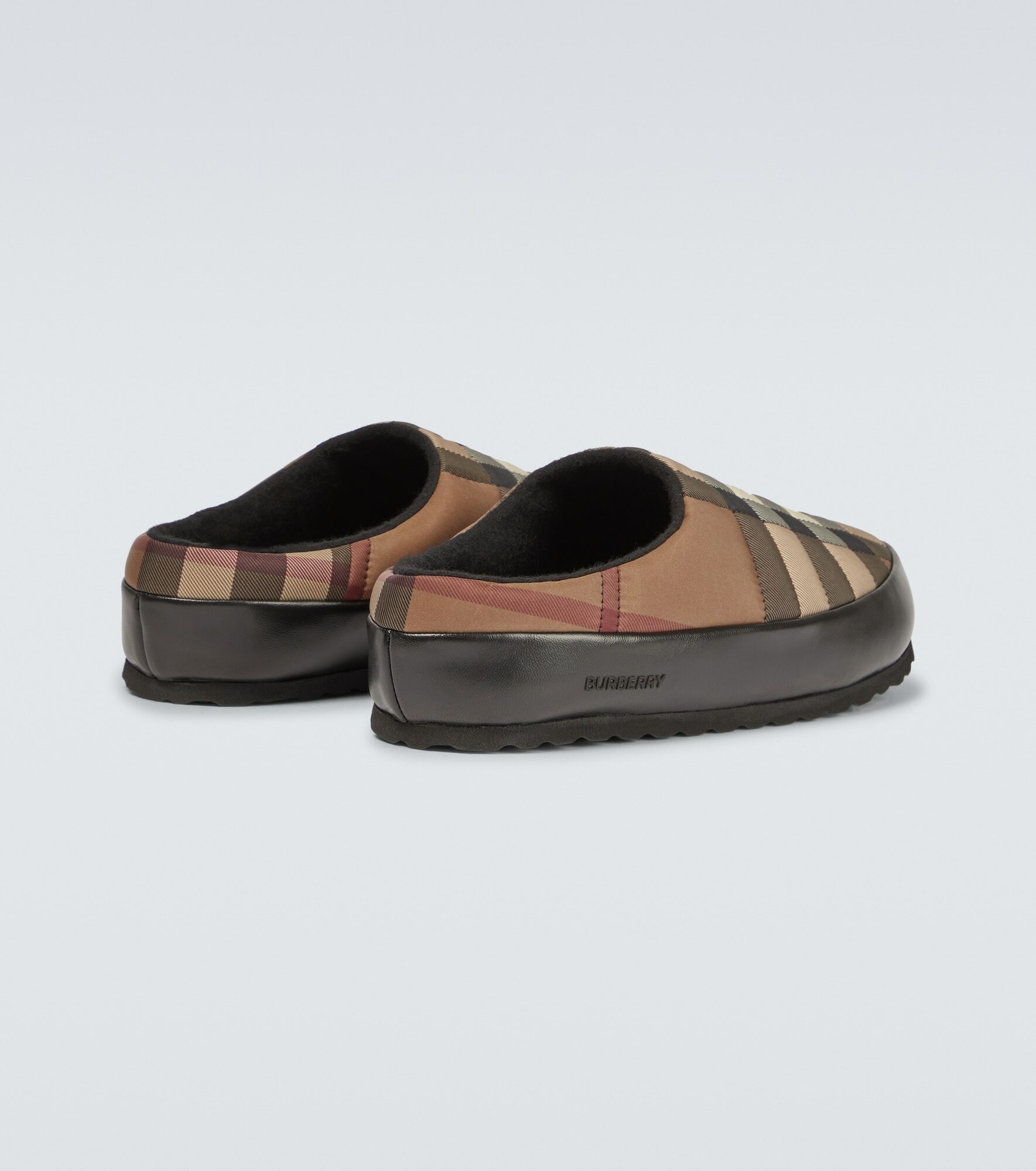 Burberry - Checked slippers Burberry
