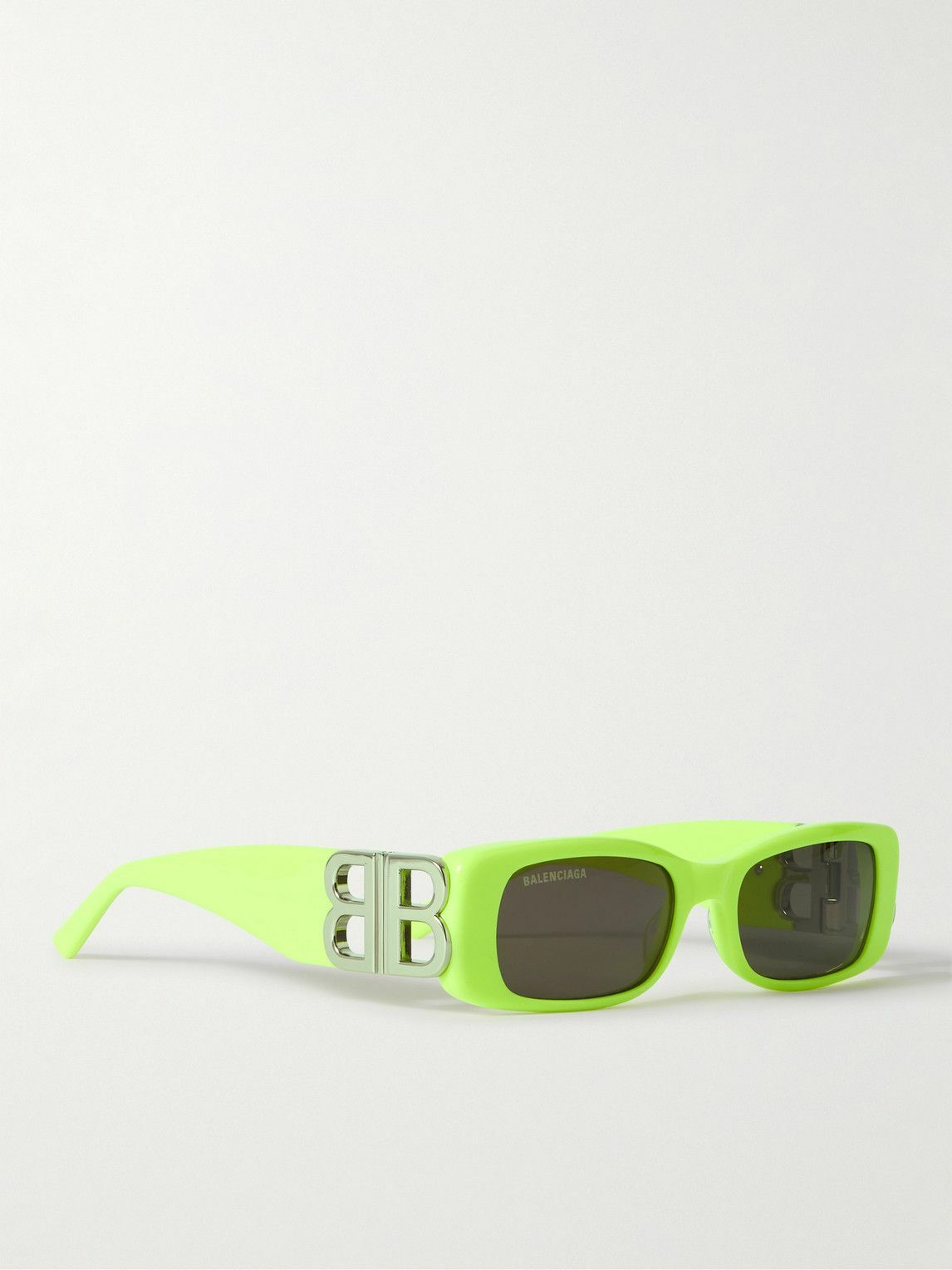 Balenciaga - Rectangular-Frame Acetate Sunglasses Balenciaga
