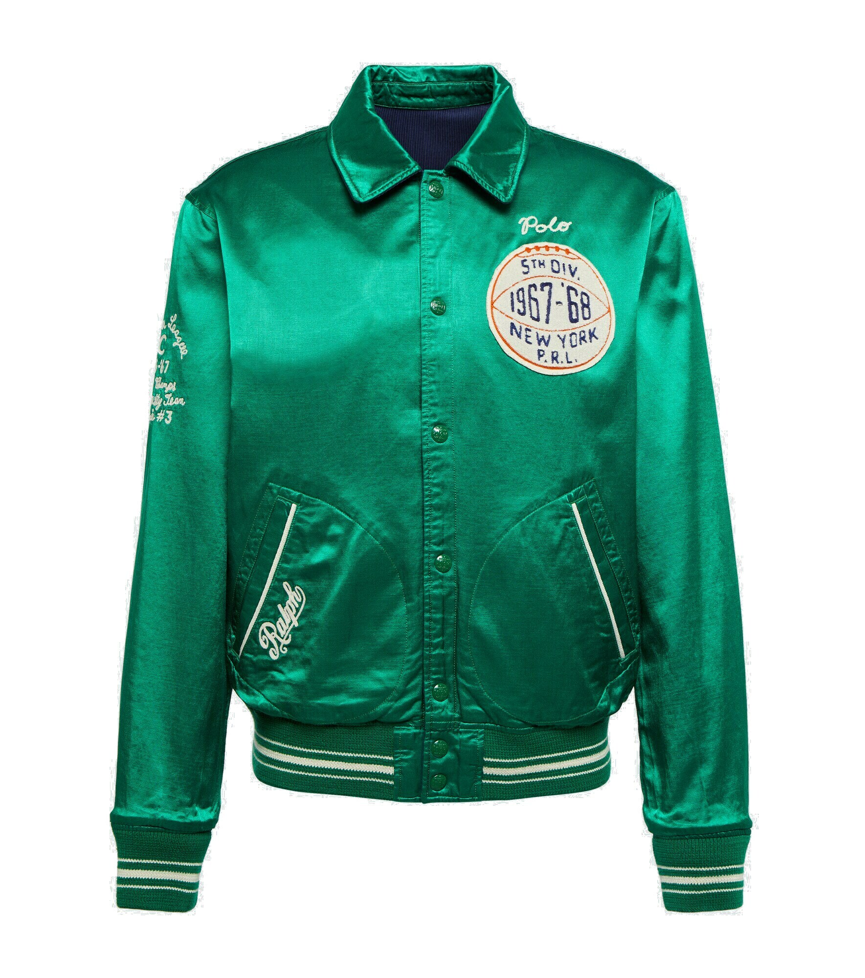 Polo Ralph Lauren - Cotton-blend varsity jacket Polo Ralph Lauren