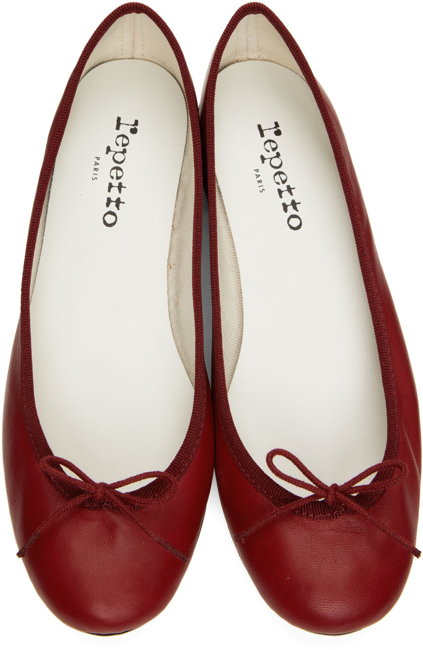 Repetto SSENSE Exclusive Red Camille Heels Repetto