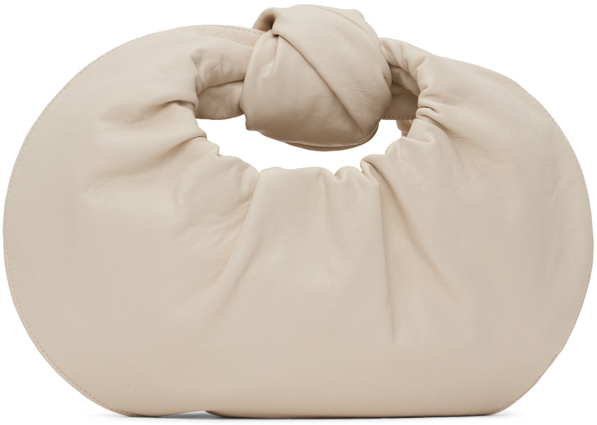 GIA STUDIOS Off-White Mini Croissant Bag GIA STUDIOS