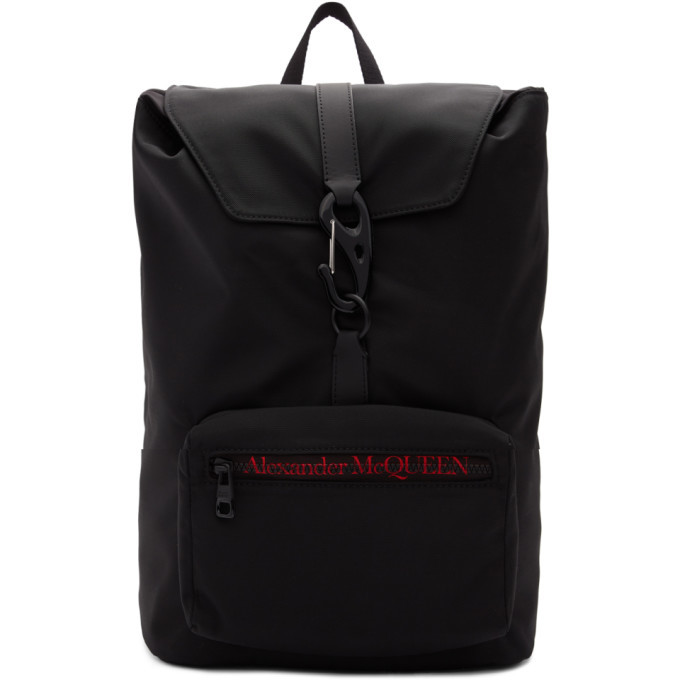 Alexander McQueen Black Urban Backpack Alexander McQueen