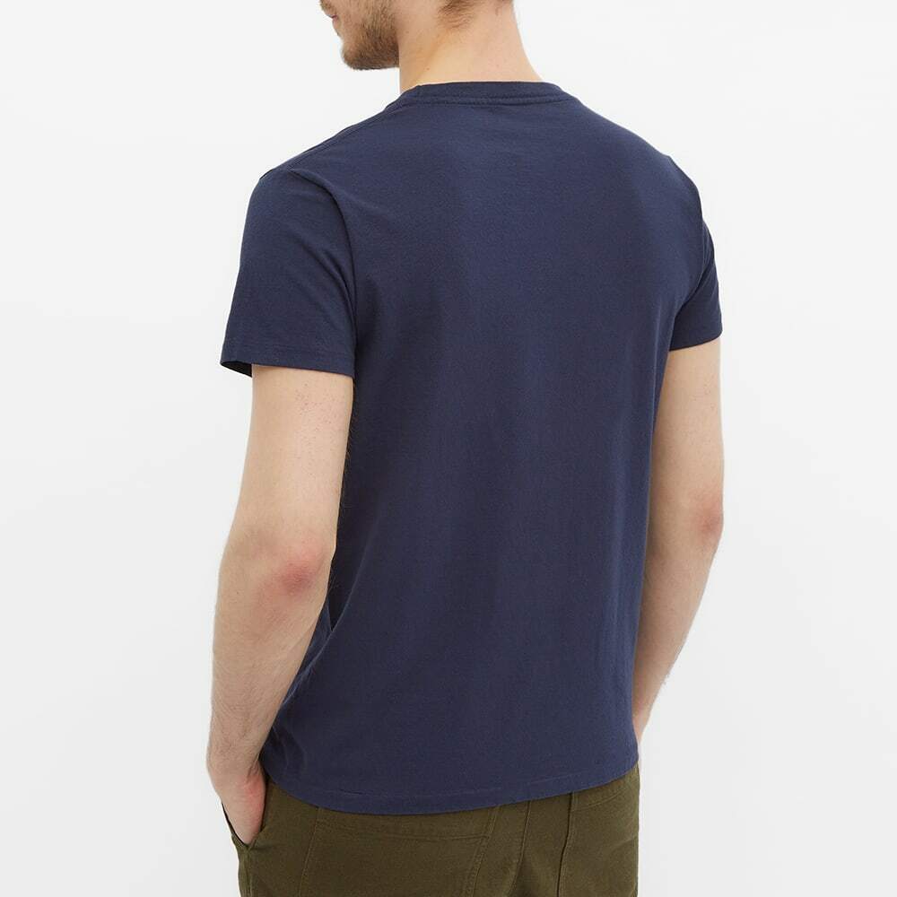 Velva Sheen Men's 2 Pack Plain T-Shirt in Navy Velva Sheen