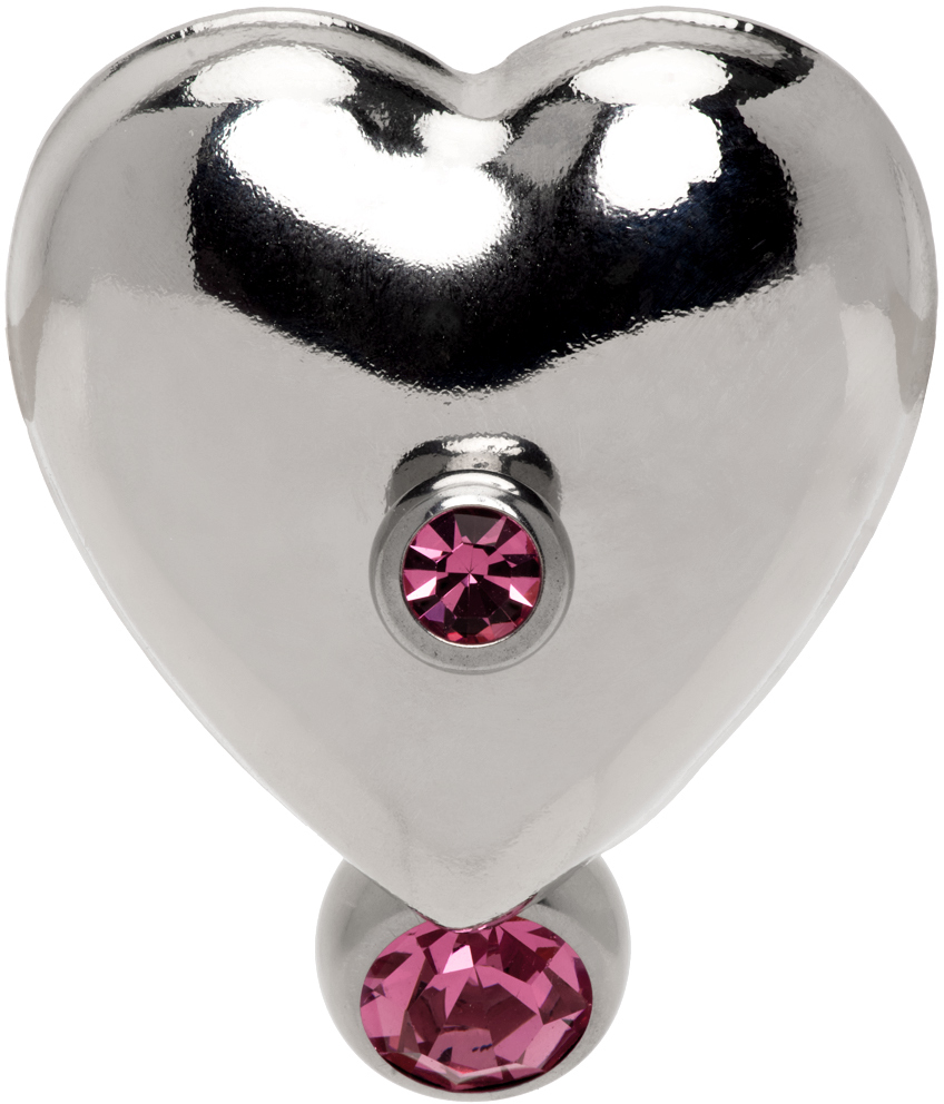 Justine Clenquet Silver Max Earring Justine Clenquet