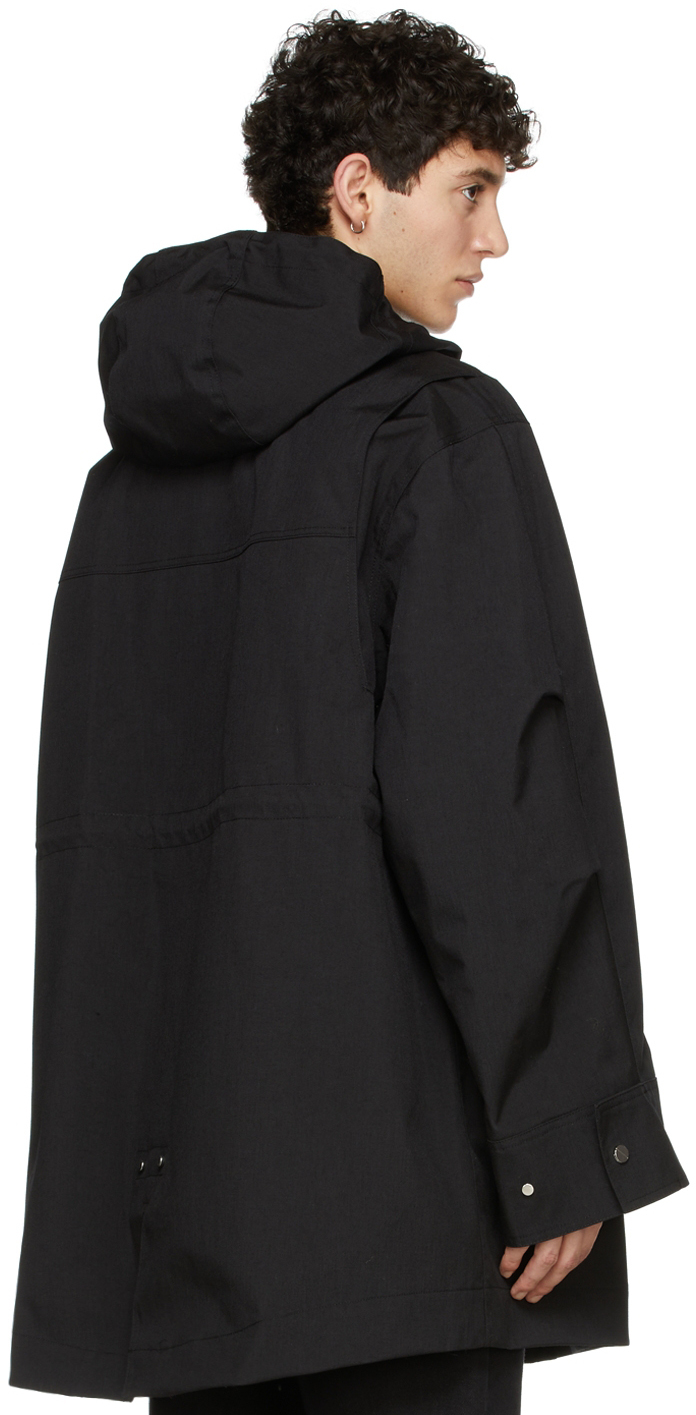 Wooyoungmi Black Nylon Jacket Wooyoungmi