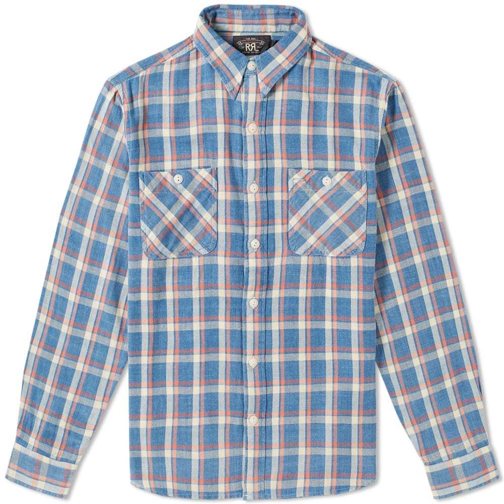 RRL Cody Work Shirt Blue RRL by Ralph Lauren