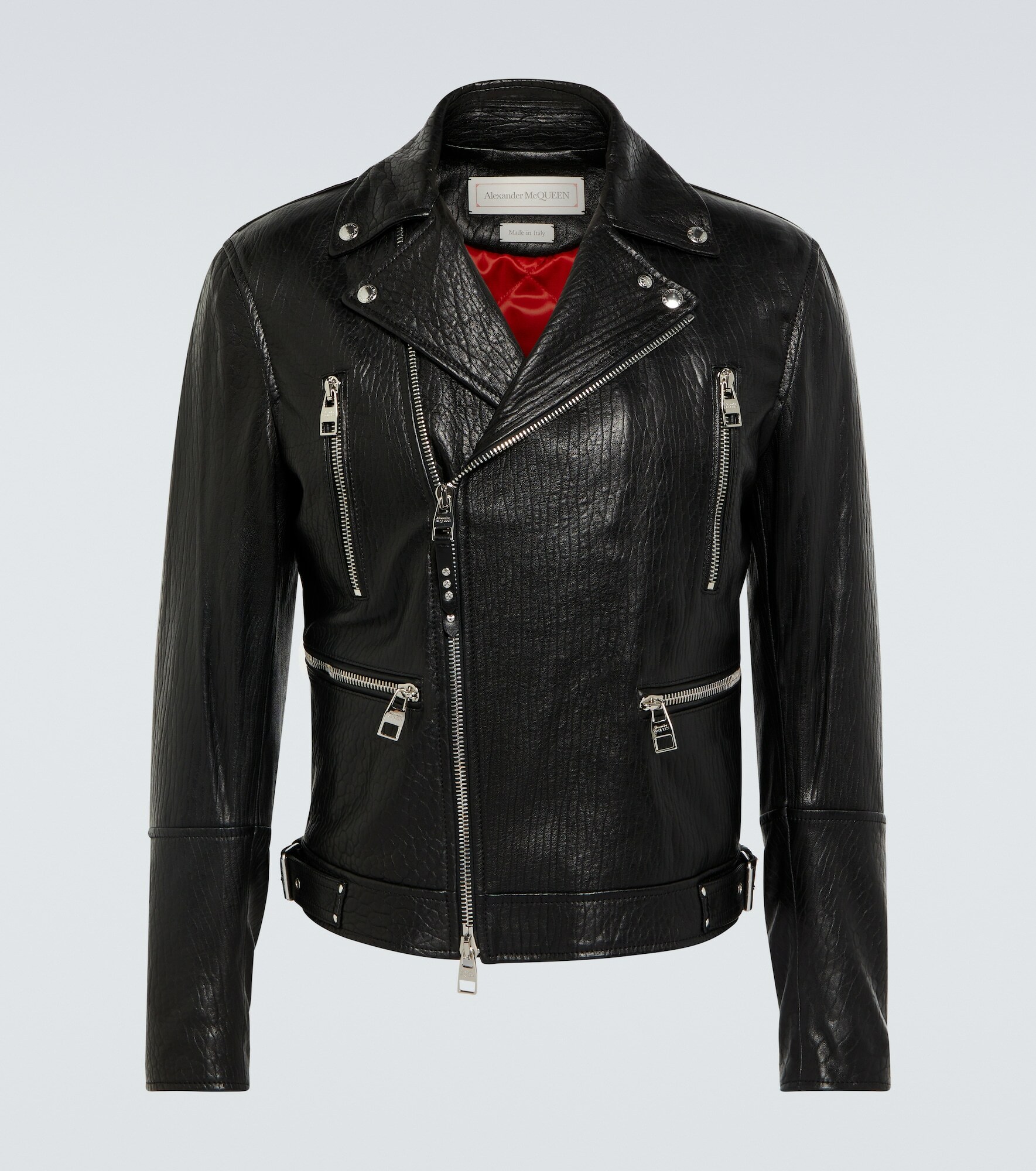 Alexander McQueen - Leather biker jacket Alexander McQueen