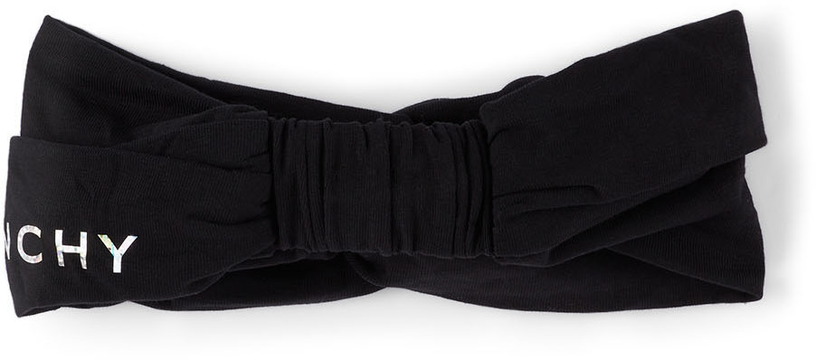 Givenchy Kids Black Logo Headband Givenchy