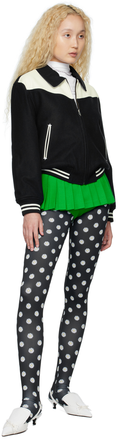 Pushbutton Navy & Black Reversible Stadium Bomber Jacket Pushbutton