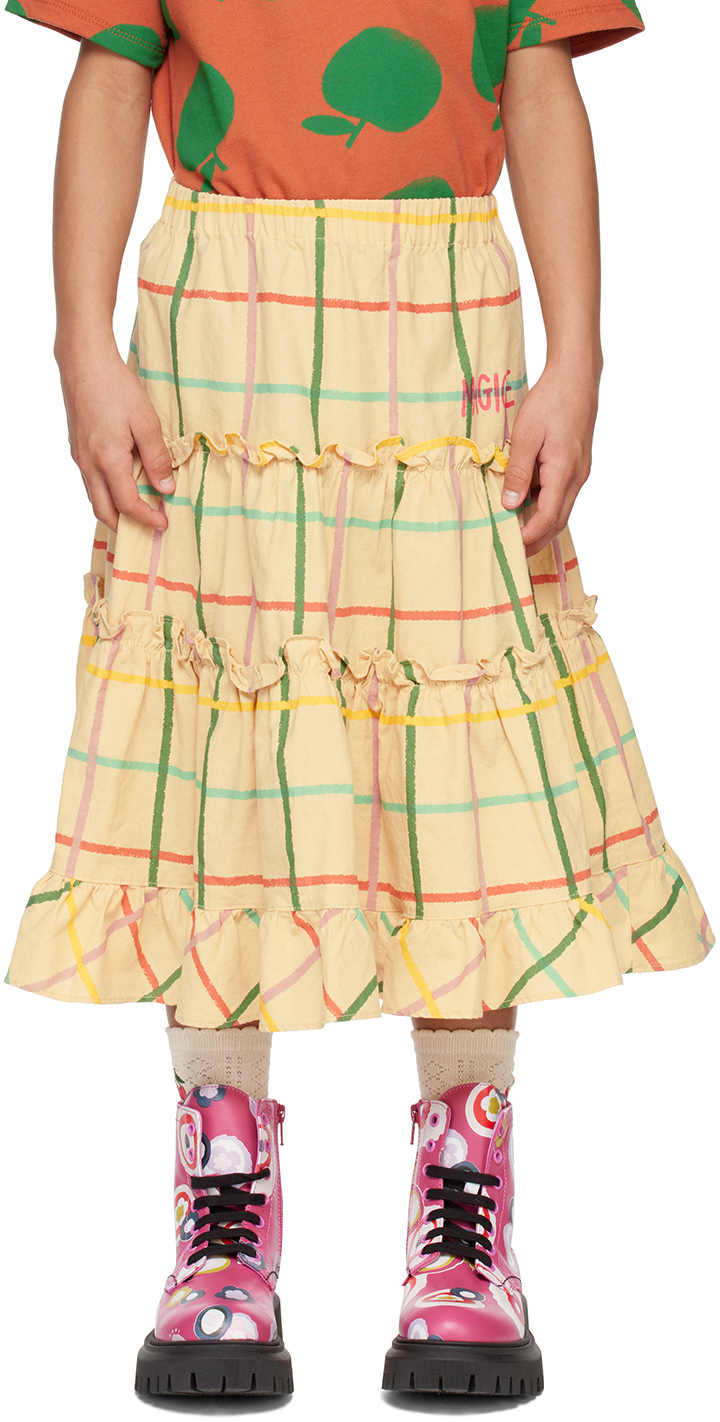 Jellymallow SSENSE Exclusive Kids Yellow 'Magique' Skirt Jellymallow