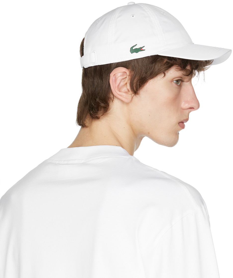 Lacoste White Sport Lightweight Cap Lacoste