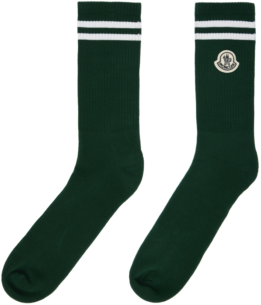 Moncler Genius Three-Pack Multicolor Striped Socks Moncler Genius