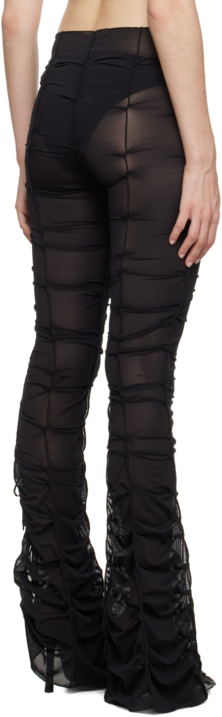 FANCÌ Black Droopy Trousers