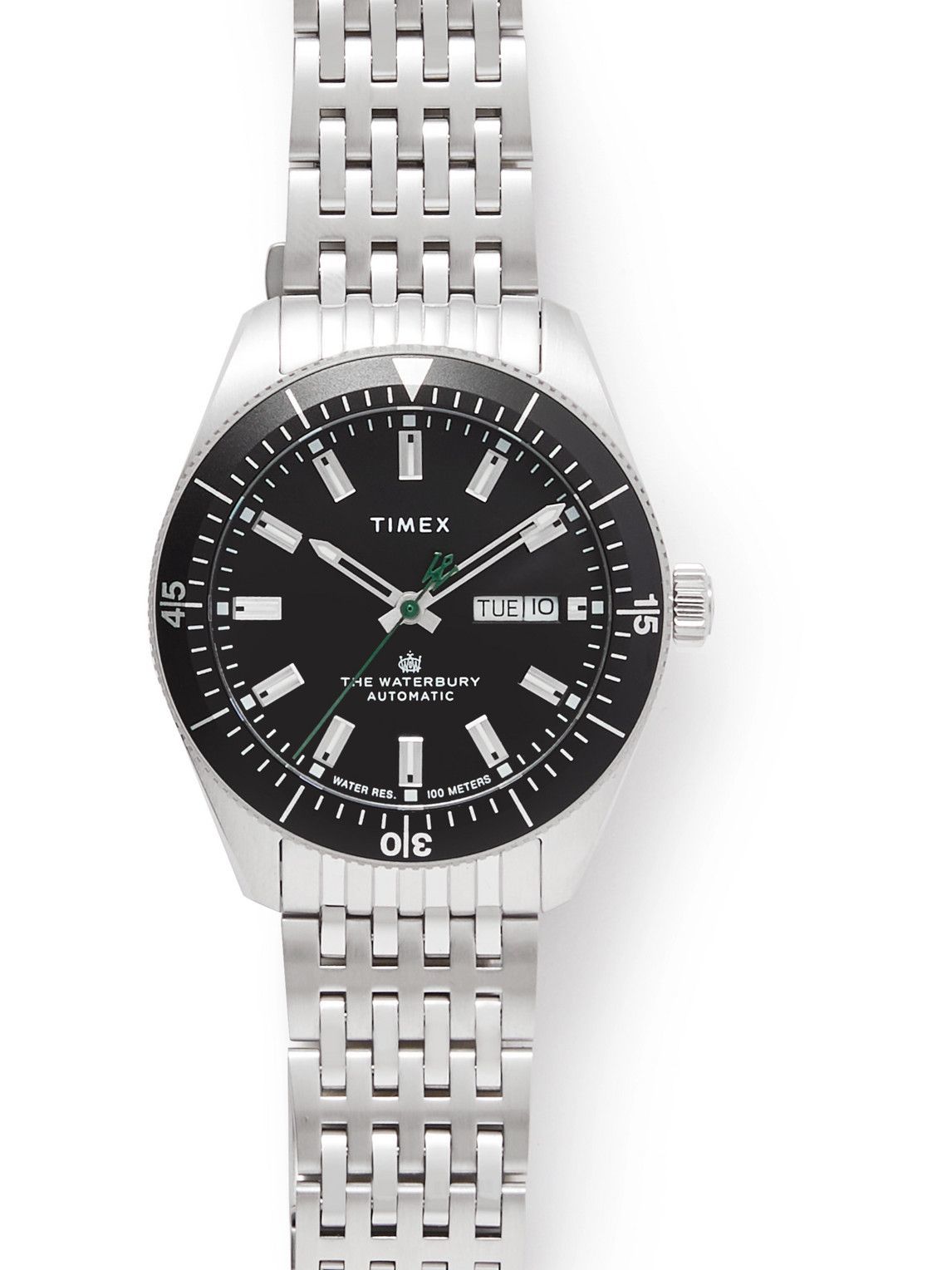 Timex - Waterbury Dive Automatic 40mm Stainless Steel Watch Timex
