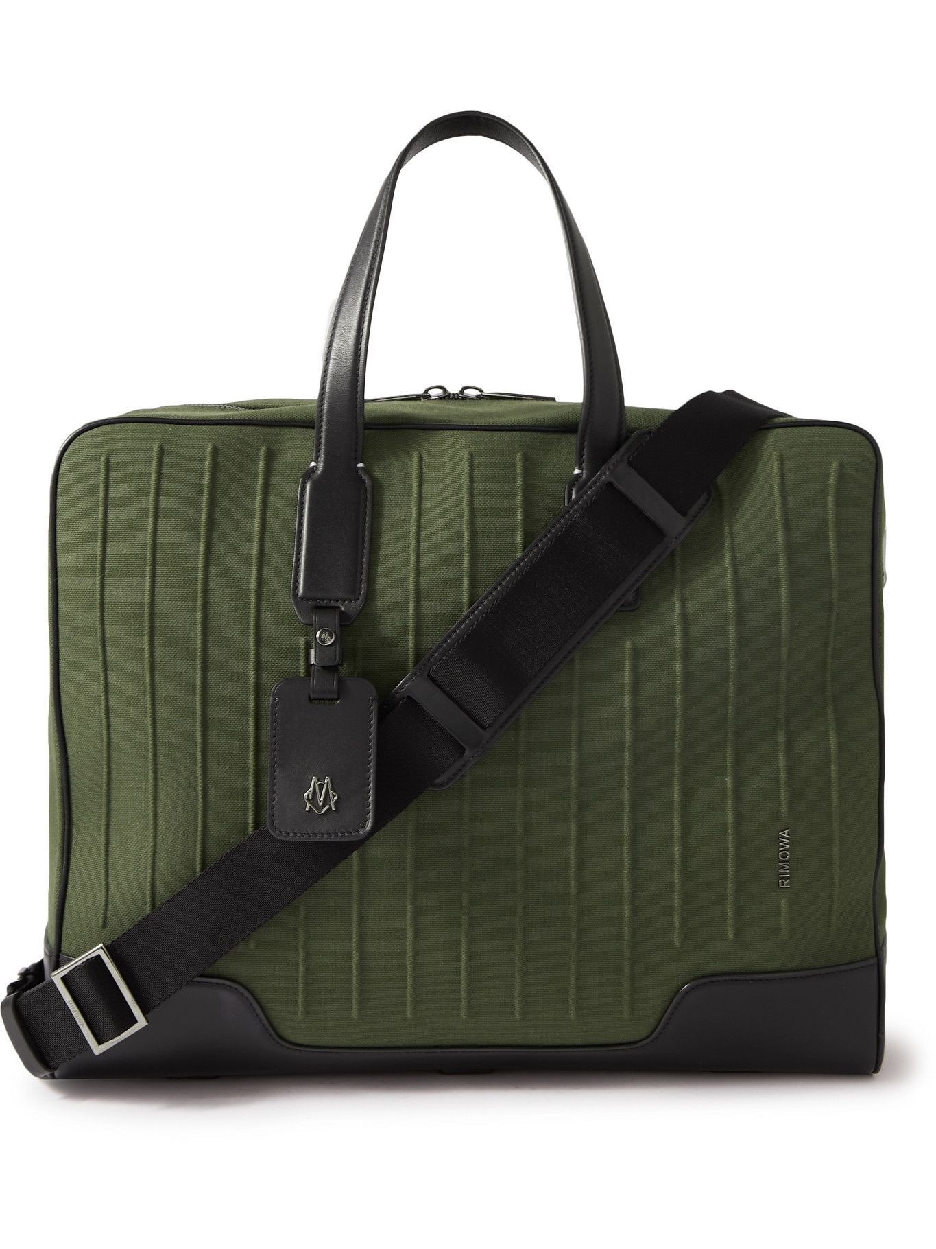 RIMOWA - Weekender Leather-Trimmed Canvas Holdall RIMOWA