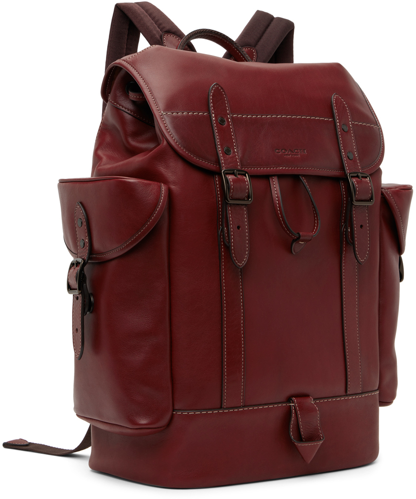 Coach 1941 Burgundy Hitch Backpack Coach 1941