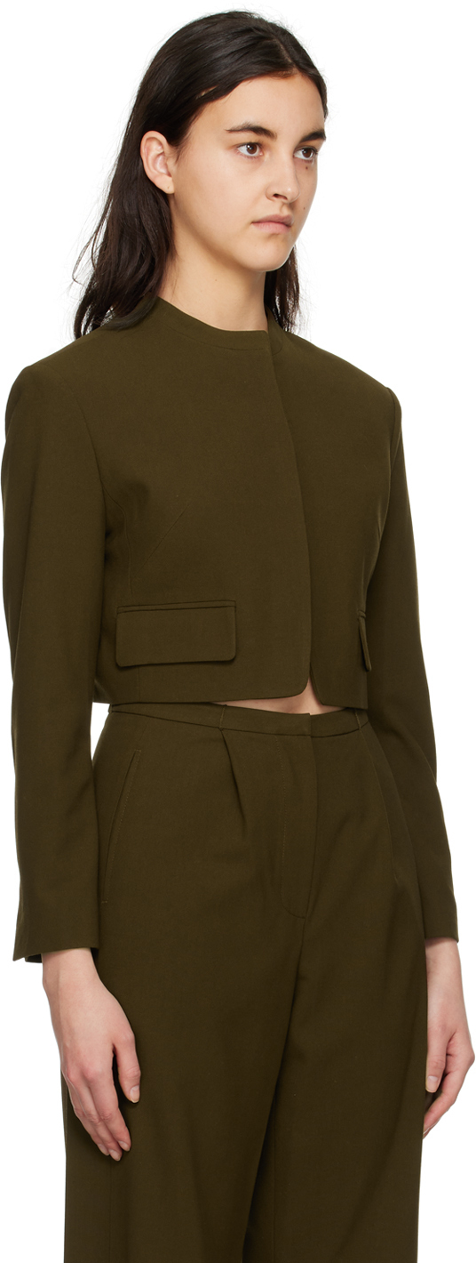 TheOpen Product Khaki Cropped Jacket TheOpen Product