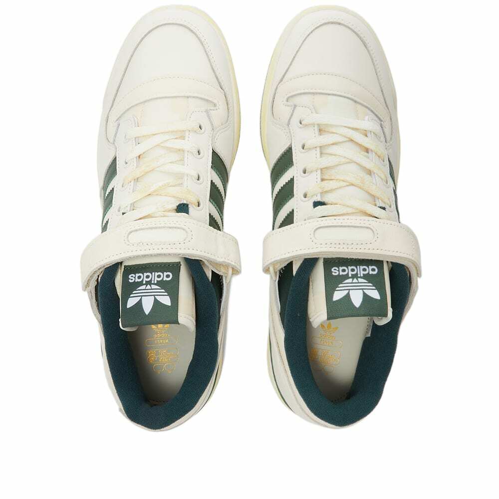 Adidas Forum 84 Low Sneakers in White/Green Oxide adidas