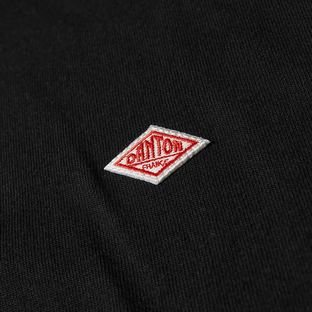 Danton Men's Logo Lightweight Crew Sweat in Black Danton